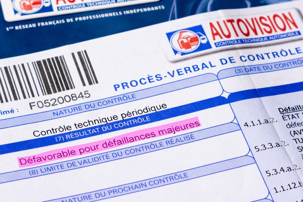 Contre-visite du contrôle technique : quel est son prix